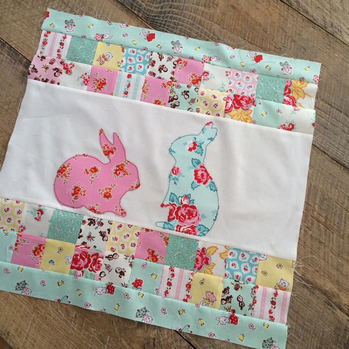 EZ Print Bunny Applique Pillow and Mini Quilt | FaveCrafts.com