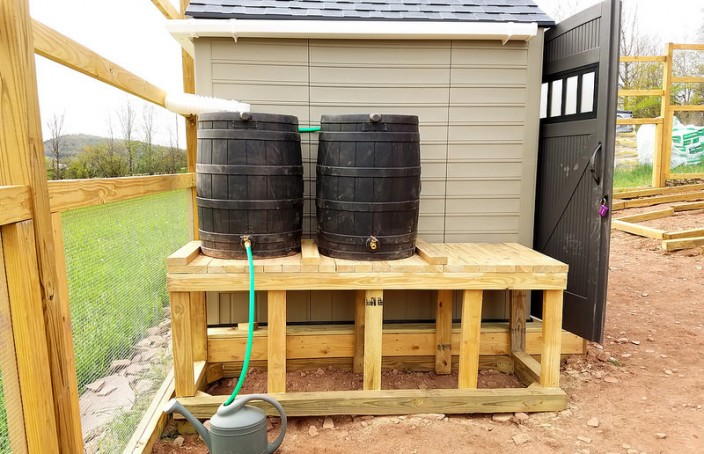 How to Build a Rainwater Catchment | DIYIdeaCenter.com