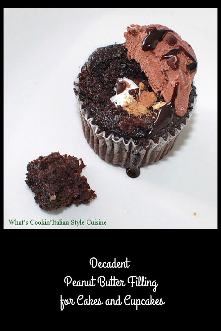 Peanut Butter Filling for Cakes and Cupcakes | FaveSouthernRecipes.com
