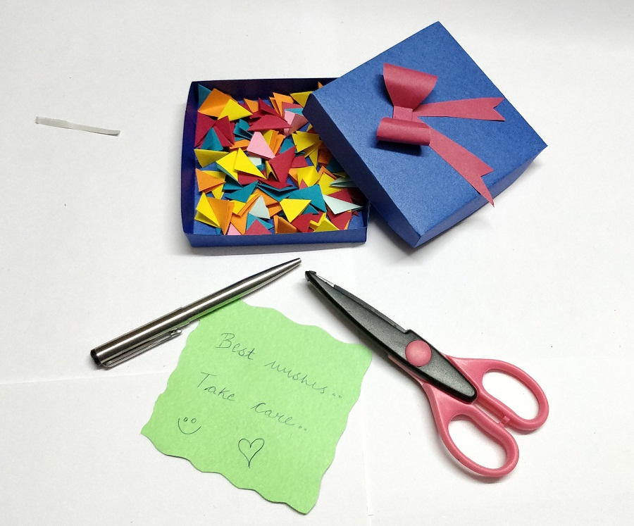 Paper Craft Box Gift | AllFreePaperCrafts.com