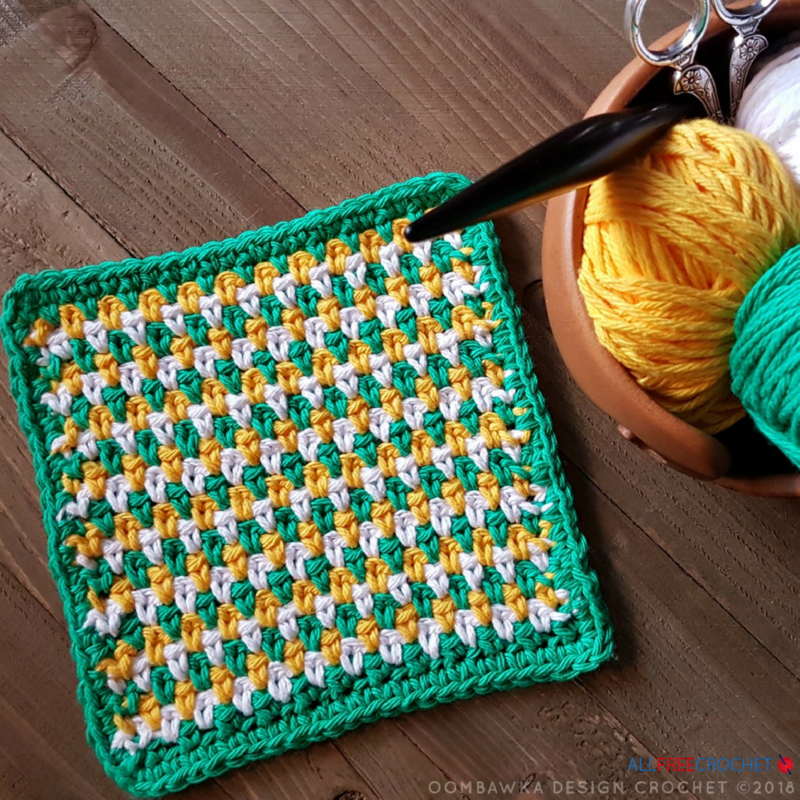 47 Free Crochet Dishcloth Patterns | AllFreeCrochet.com