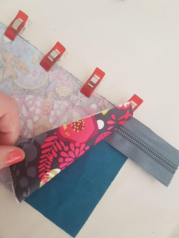 Quick Pouch Tutorial with Continuous Zips | AllFreeSewing.com