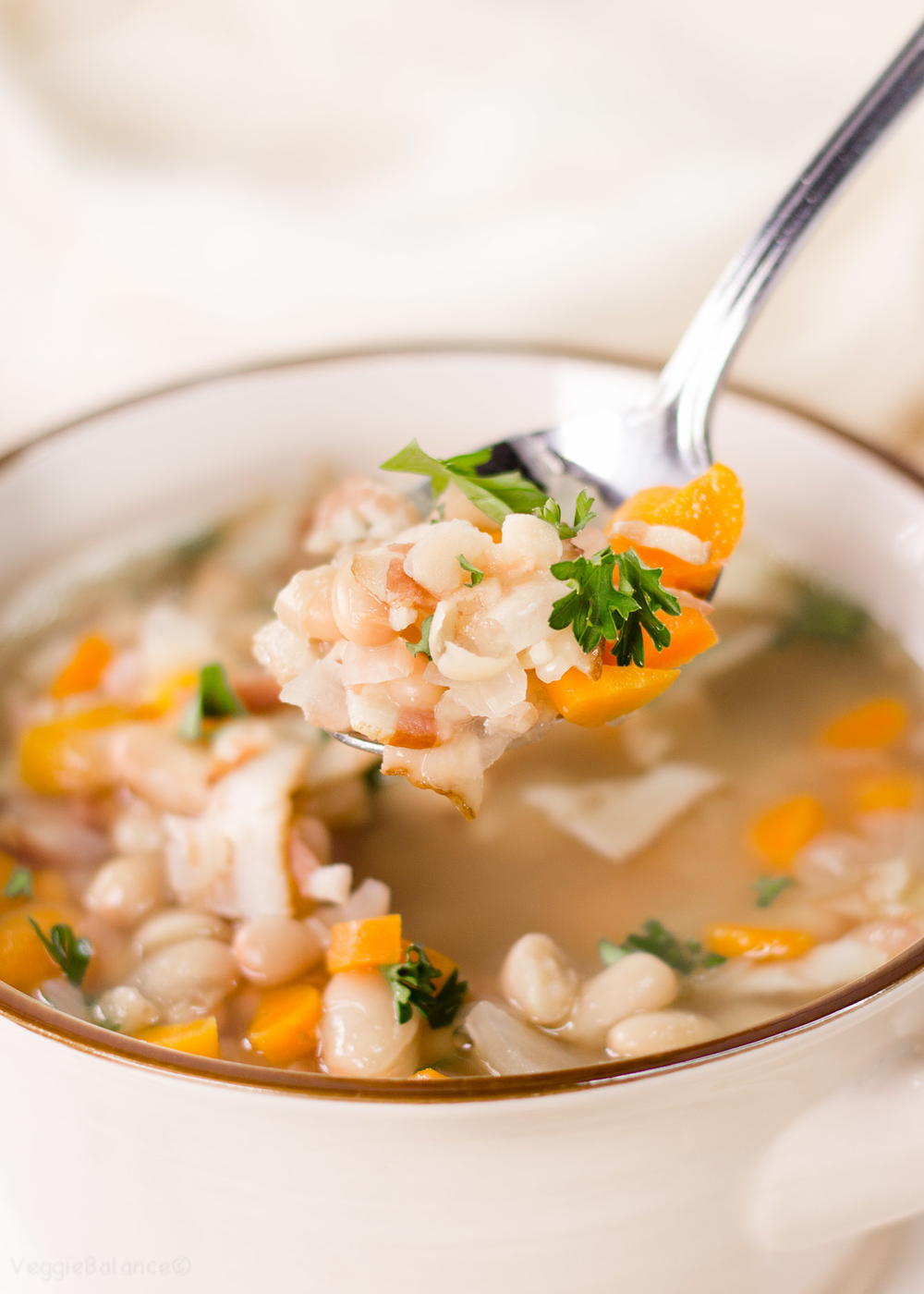 Campbells Bean and Bacon Soup | AllFreeCopycatRecipes.com