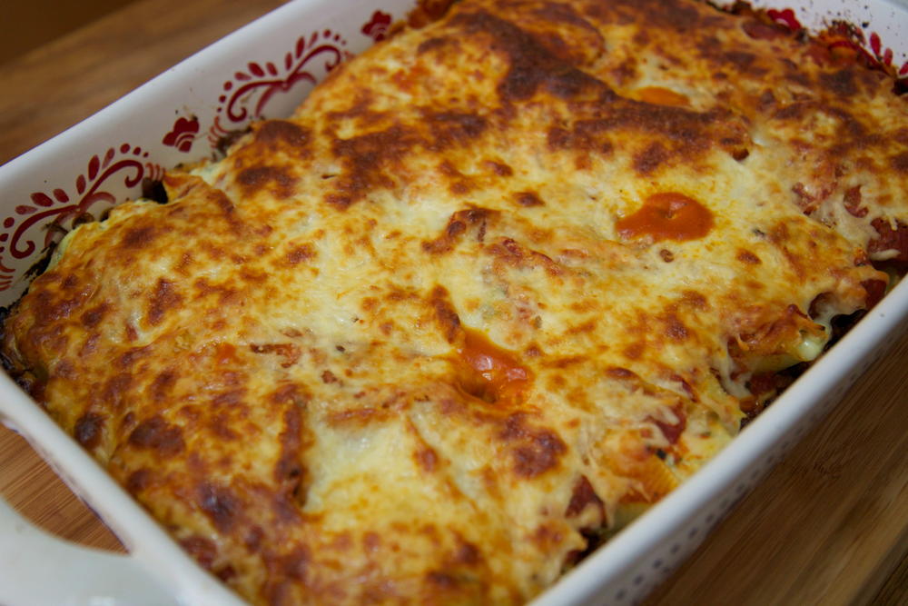 Vodka Stuffed Shells | AllFreeCasseroleRecipes.com