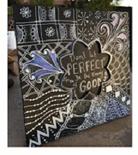 Zentangle Motivational Picture | FaveCrafts.com