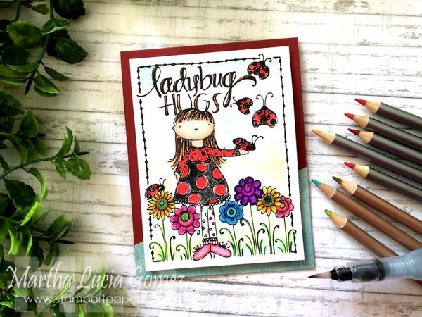 Cards Made with Coloring Books | FaveCrafts.com