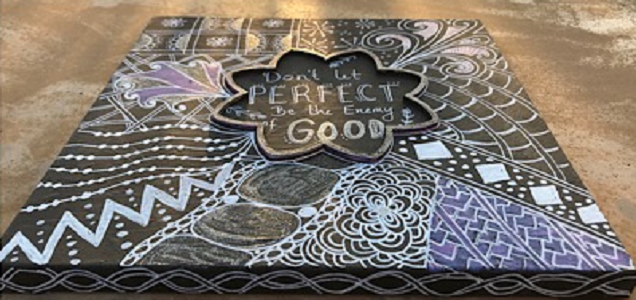 Zentangle Motivational Picture | FaveCrafts.com