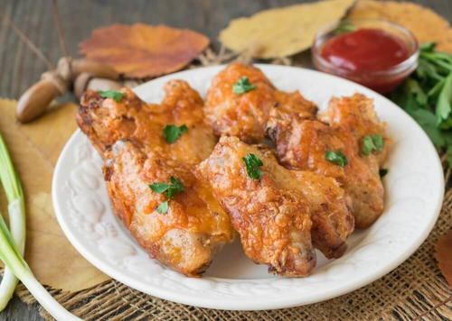 Spicy Chicken Wings with Cheese | RecipeLion.com