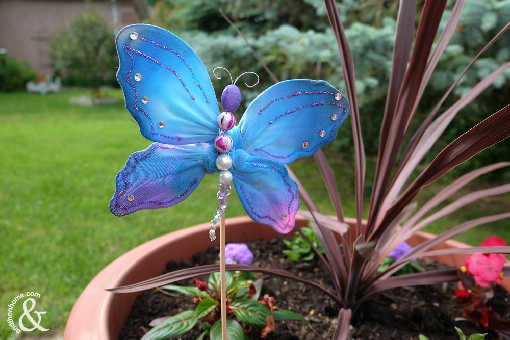 Stocking Butterfly Kids Craft | FaveCrafts.com