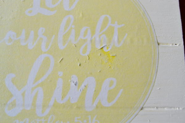 Let Your Light Shine (Matthew 5:16) DIY Wall Art | FaveCrafts.com