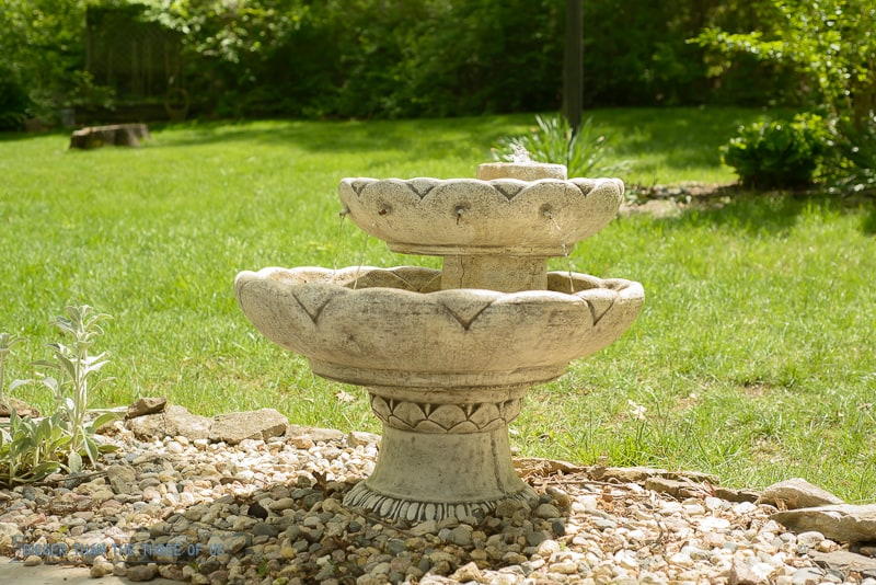 How to Run and Maintain an Outdoor Fountain | DIYIdeaCenter.com