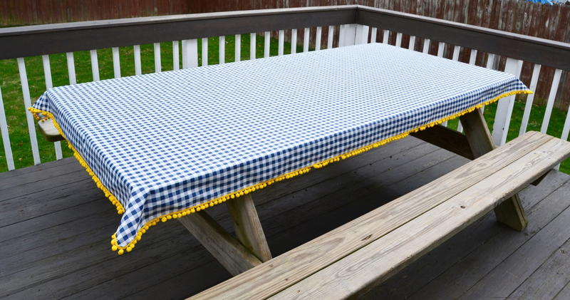 Outdoor Tablecloth | FaveCrafts.com