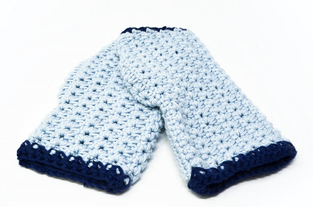 Crochet Fingerless Mittens | AllFreeCrochet.com