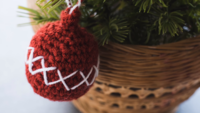 Crochet Christmas Ornament Cover | AllFreeCrochet.com