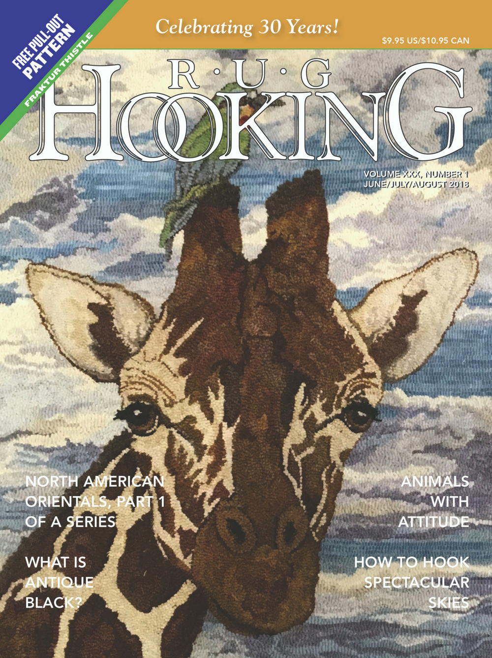 June/July/August 2018 | rughookingmagazine.com