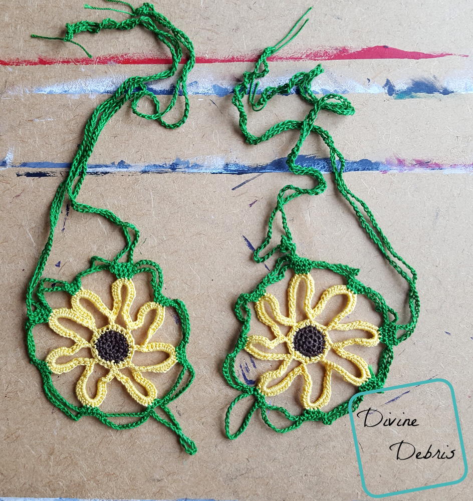 Sunflower Barefoot Sandals | FaveCrafts.com