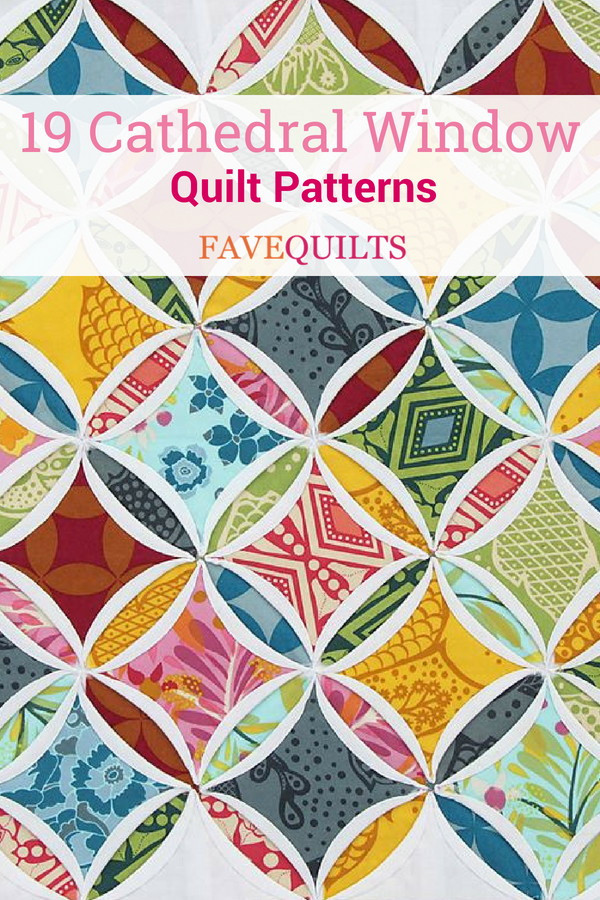 19 Cathedral Window Quilt Patterns | FaveQuilts.com