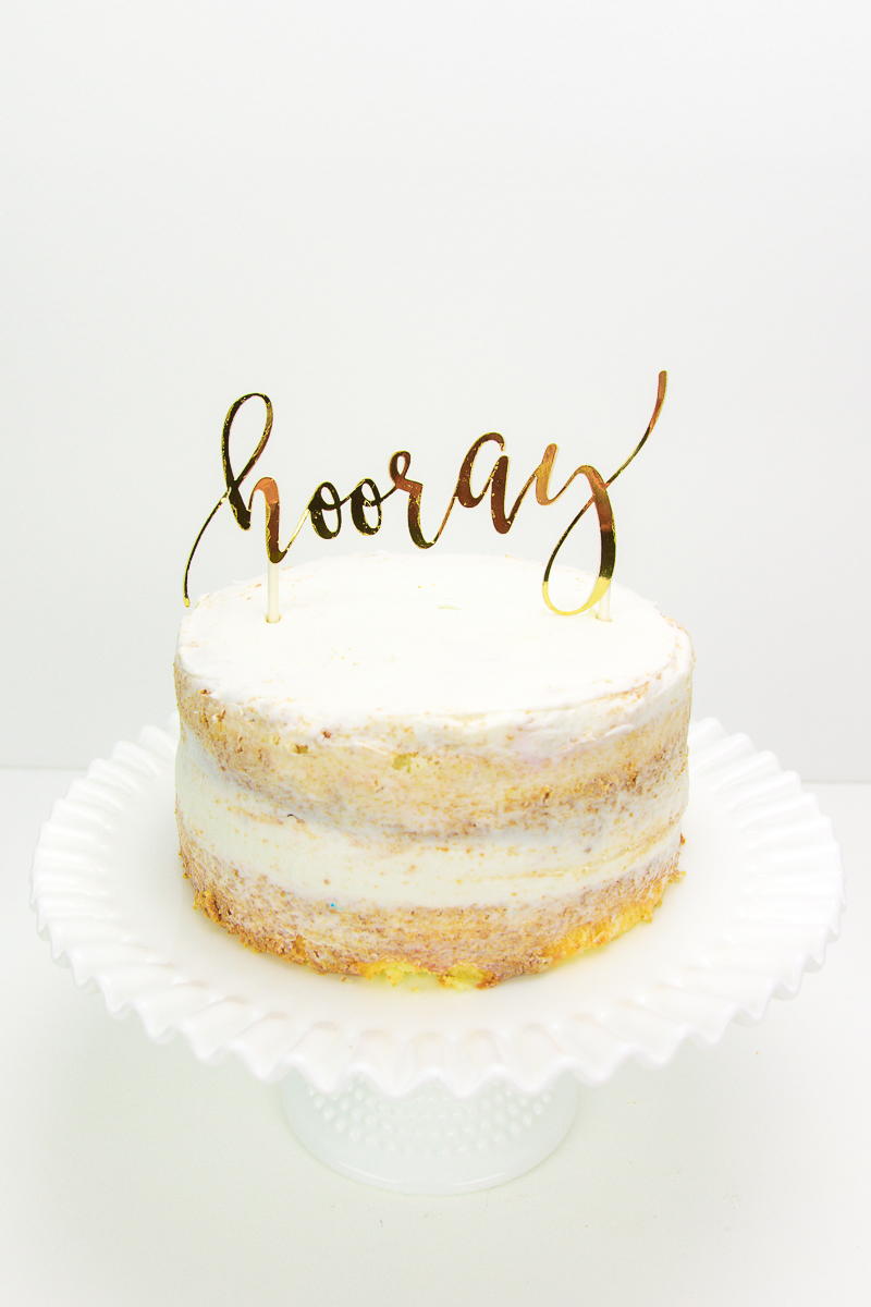 Easy Cake Topper | AllFreePaperCrafts.com