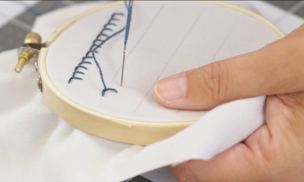 How to Blanket Stitch by Hand | AllFreeSewing.com