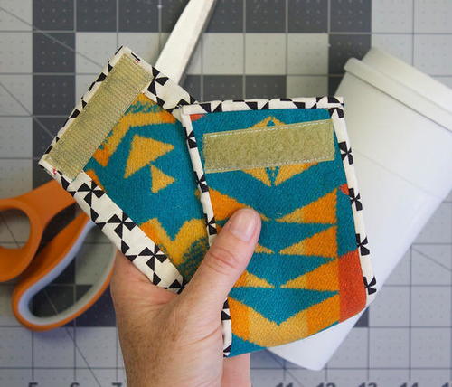 Reusable Coffee Cup Sleeve Pattern | AllFreeSewing.com