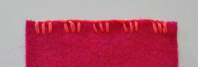 How to Blanket Stitch by Hand | AllFreeSewing.com