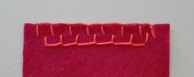 How to Blanket Stitch by Hand | AllFreeSewing.com