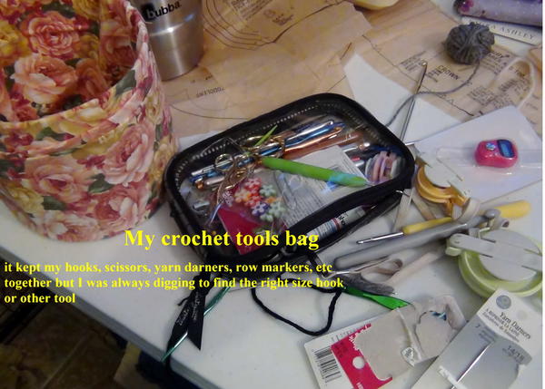 Sewn Crochet Hook Organizer Pattern | FaveCrafts.com