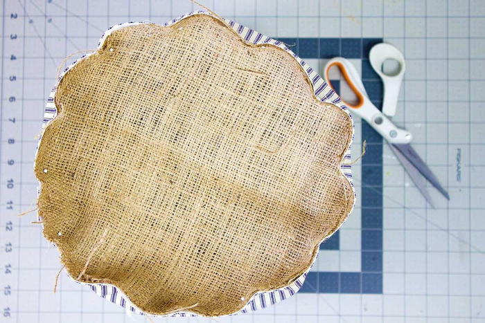 DIY Fabric Flower Pot Covers | CheapThriftyLiving.com