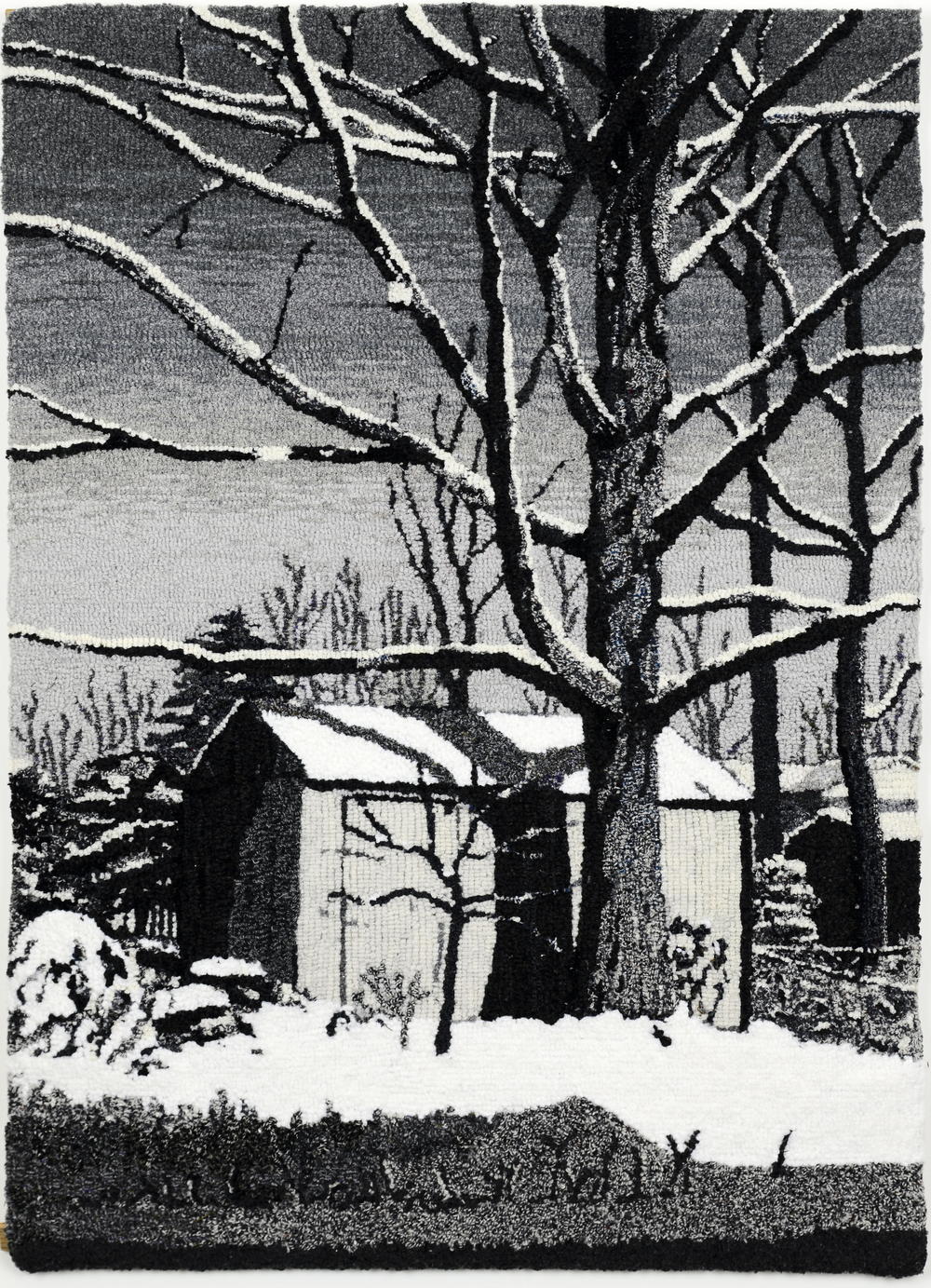 Shadows on Snow | rughookingmagazine.com