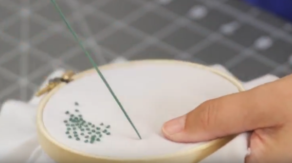 How to Sew a French Knot | AllFreeSewing.com