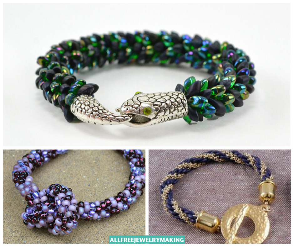 25+ Kumihimo Jewelry Patterns and Tutorials | AllFreeJewelryMaking.com