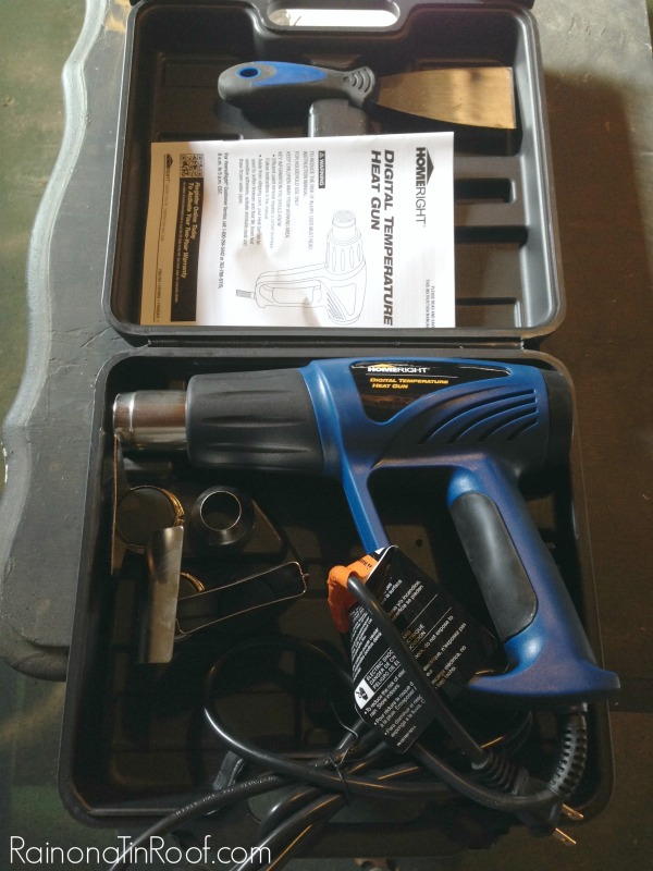 How to Use a Heat Gun | DIYIdeaCenter.com