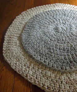 Big Stitch Alpaca Rugs | AllFreeCrochet.com