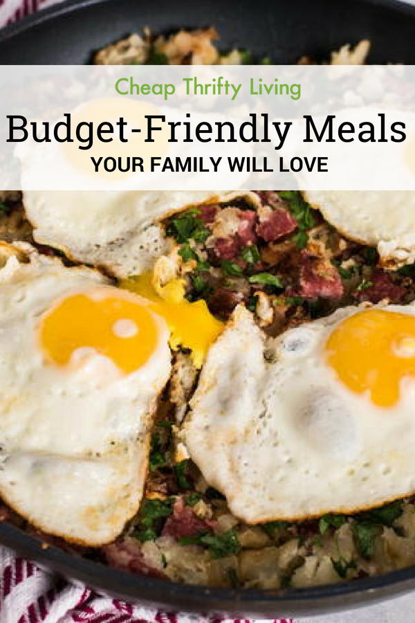 16 Budget-Friendly Meals Your Family Will Love | CheapThriftyLiving.com