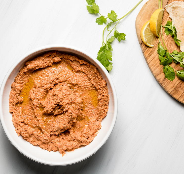 Roasted Red Pepper Spread | FaveHealthyRecipes.com