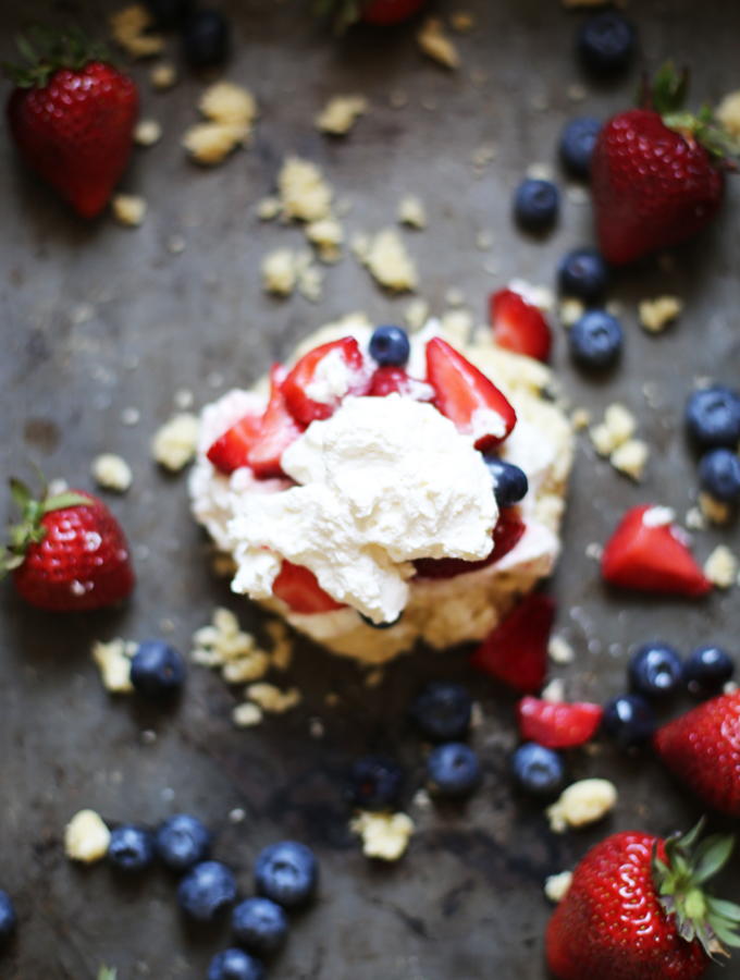 Star Spangled Berry Shortcake | FaveSouthernRecipes.com
