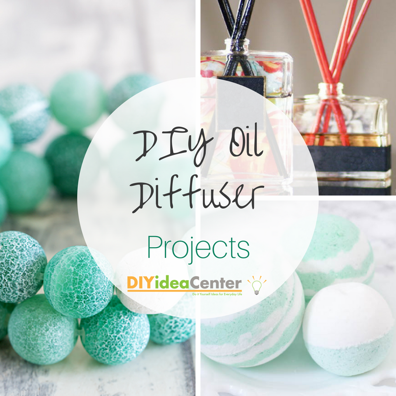 8 DIY Oil Diffuser Projects | DIYIdeaCenter.com