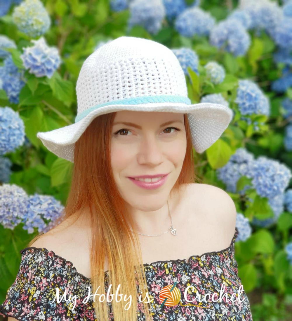 Quick Flower Hat | AllFreeCrochet.com Quick Flower Hat | AllFreeCrochet.com