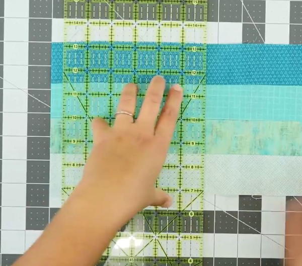 Rail Fence Quilt Block Pattern | FaveQuilts.com