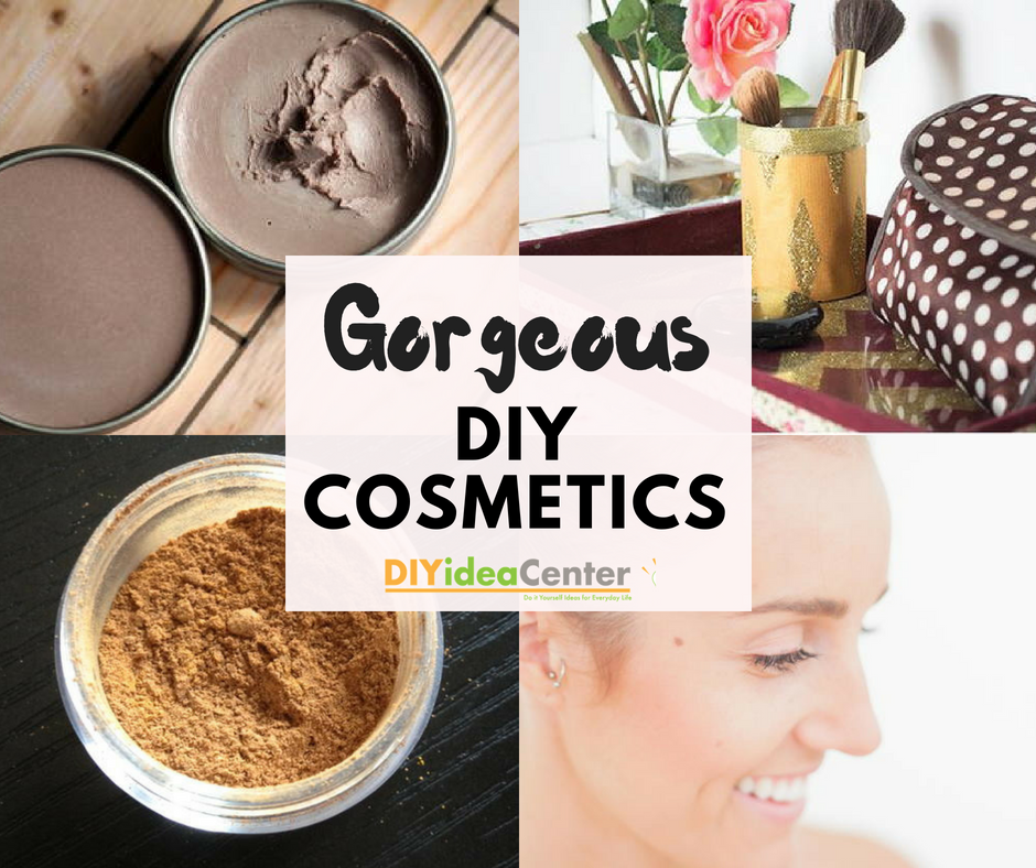 DIY Cosmetics: 37 Gorgeous Makeup Hacks | DIYIdeaCenter.com