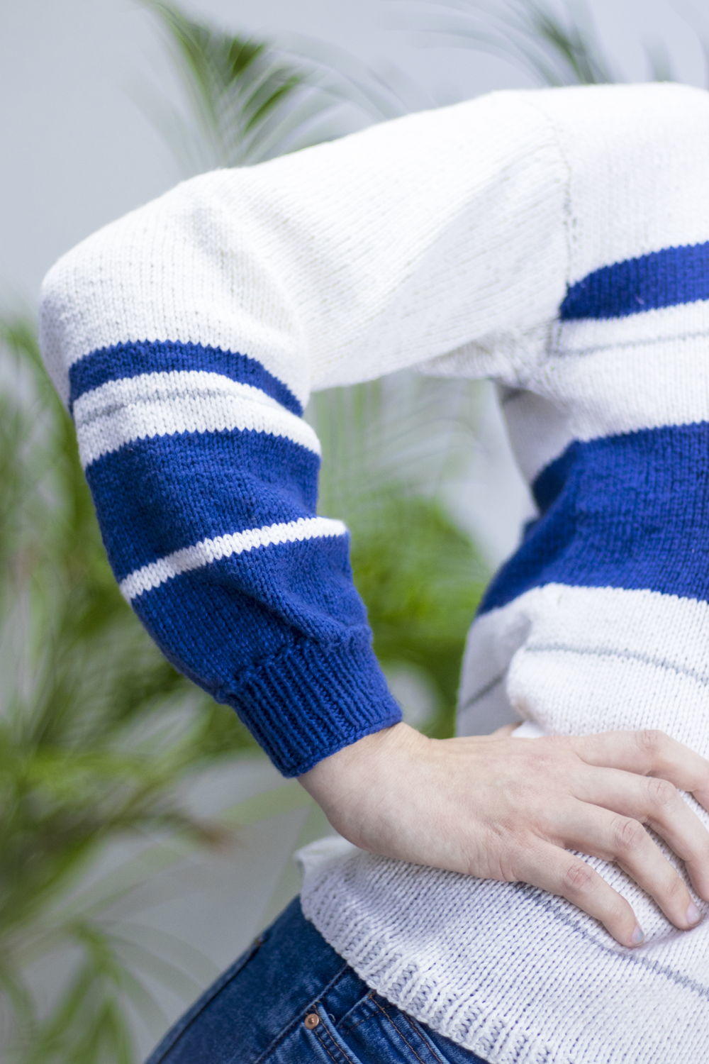 Marina Spring Cotton Sweater | AllFreeKnitting.com