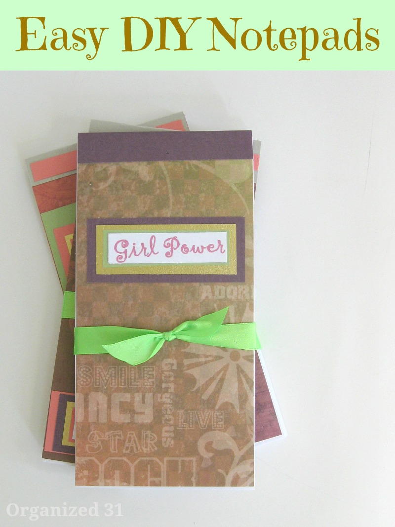 Easy DIY Notepad | FaveCrafts.com