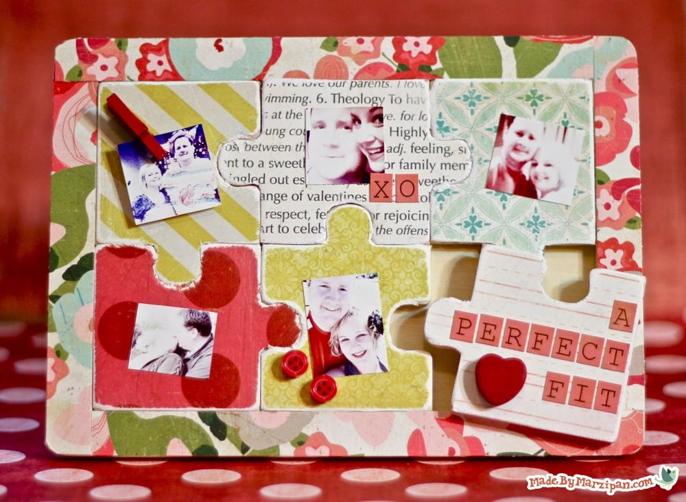 Perfect Fit Puzzle for Your Valentine | AllFreeHolidayCrafts.com