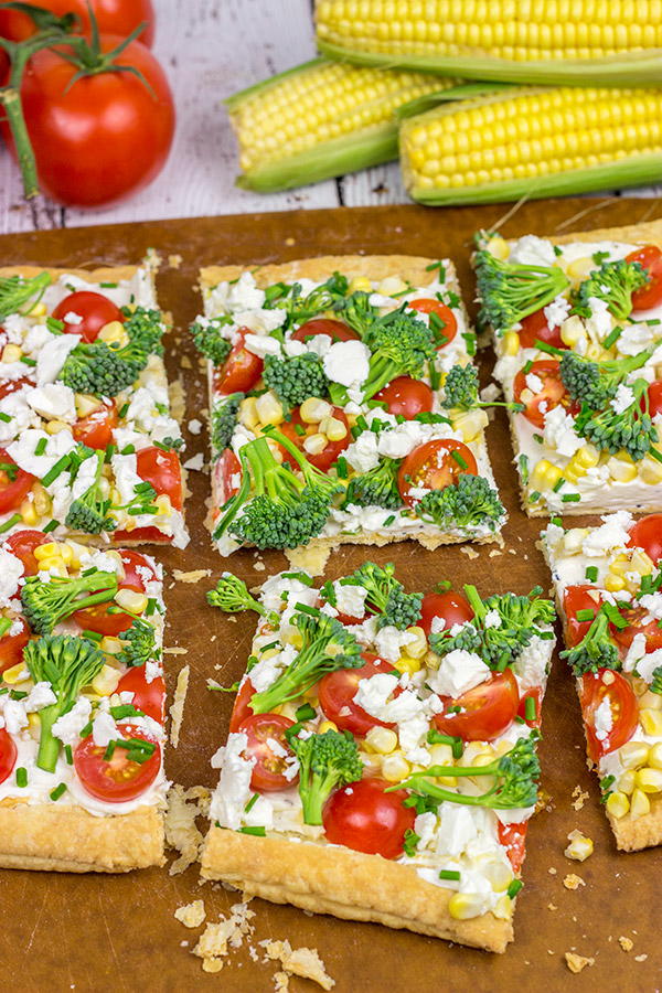 Garden Vegetable Tart | RecipeLion.com