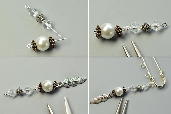 Pearl Brooch Pin | AllFreeJewelryMaking.com