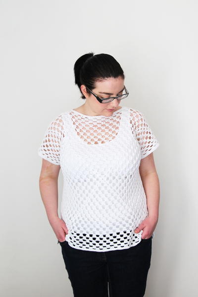 DIY Granny Square Crochet Top | DIYIdeaCenter.com