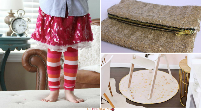 12 Scintillating Sequin Sewing Patterns | AllFreeSewing.com