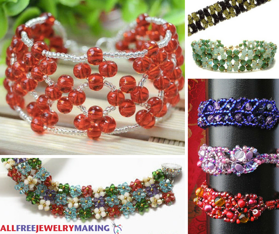 20 Right Angle Weave Beading Patterns | AllFreeJewelryMaking.com