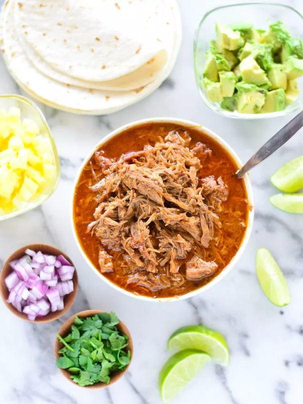 Slow Cooker Al Pastor Copycat Recipe | AllFreeCopycatRecipes.com