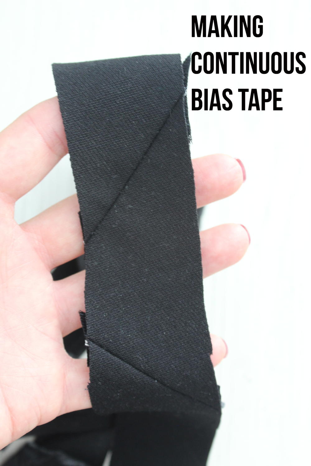Continuous Bias Tape Tutorial | AllFreeSewing.com